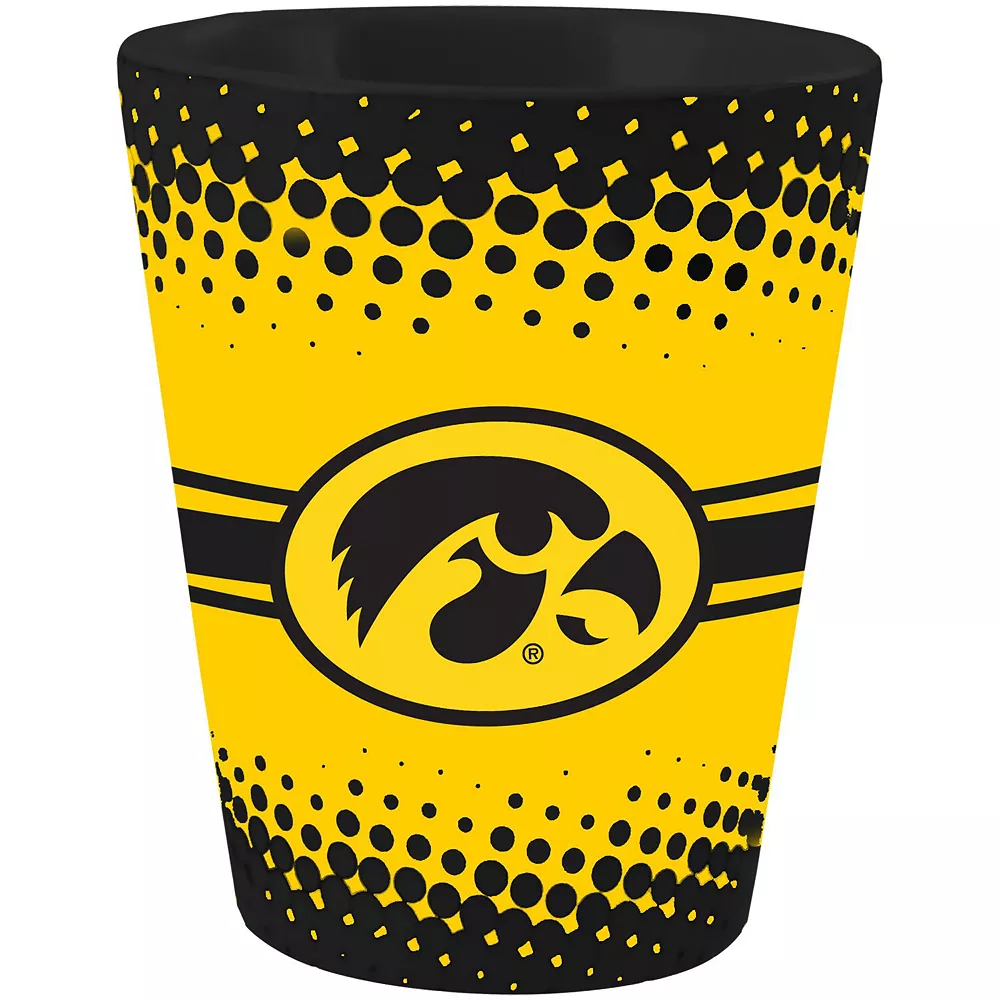 Delicate Patterns Iowa Hawkeyes Full Wrap Collectible Glass